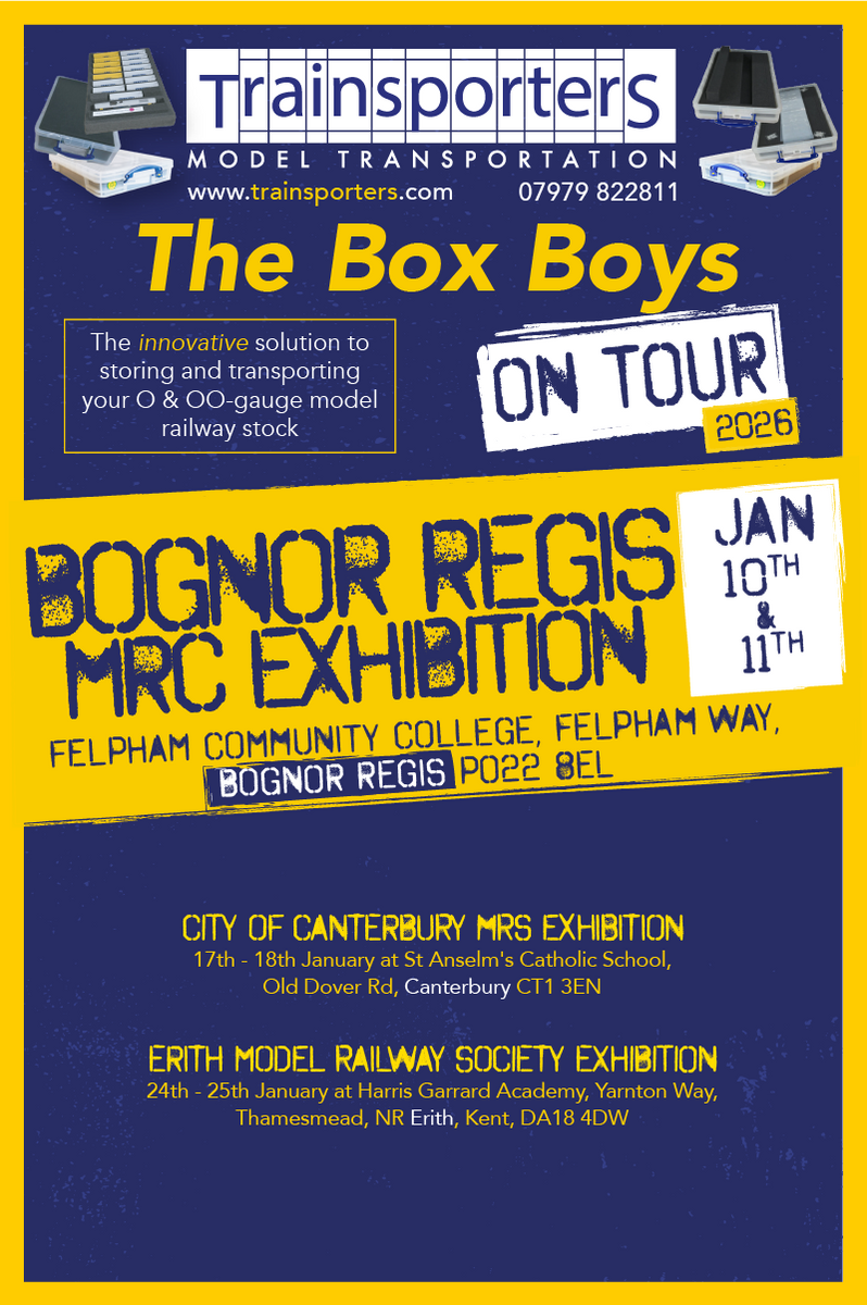 Trainsporters at the Bognor Regis Model Railway Club Annual Exhibition