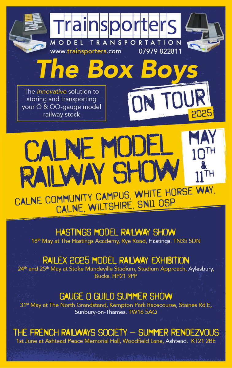 Trainsporters at the Calne Model Railway Show 2025