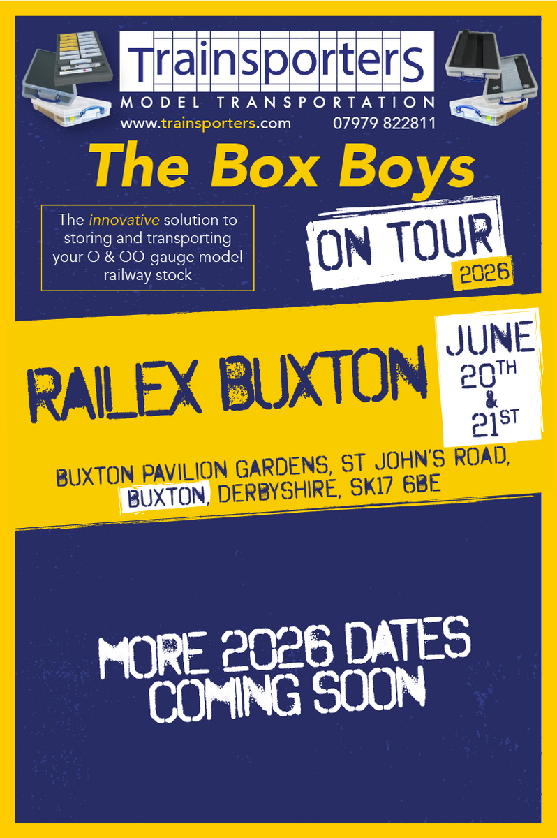 Railex Buxton 2026 – Premier Model Railway Exhibition in the Peak Dist ...