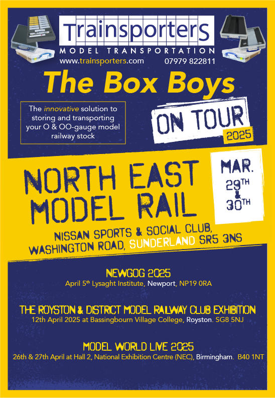 Join Trainsporters at the North East Model Rail Exhibition in Sunderla