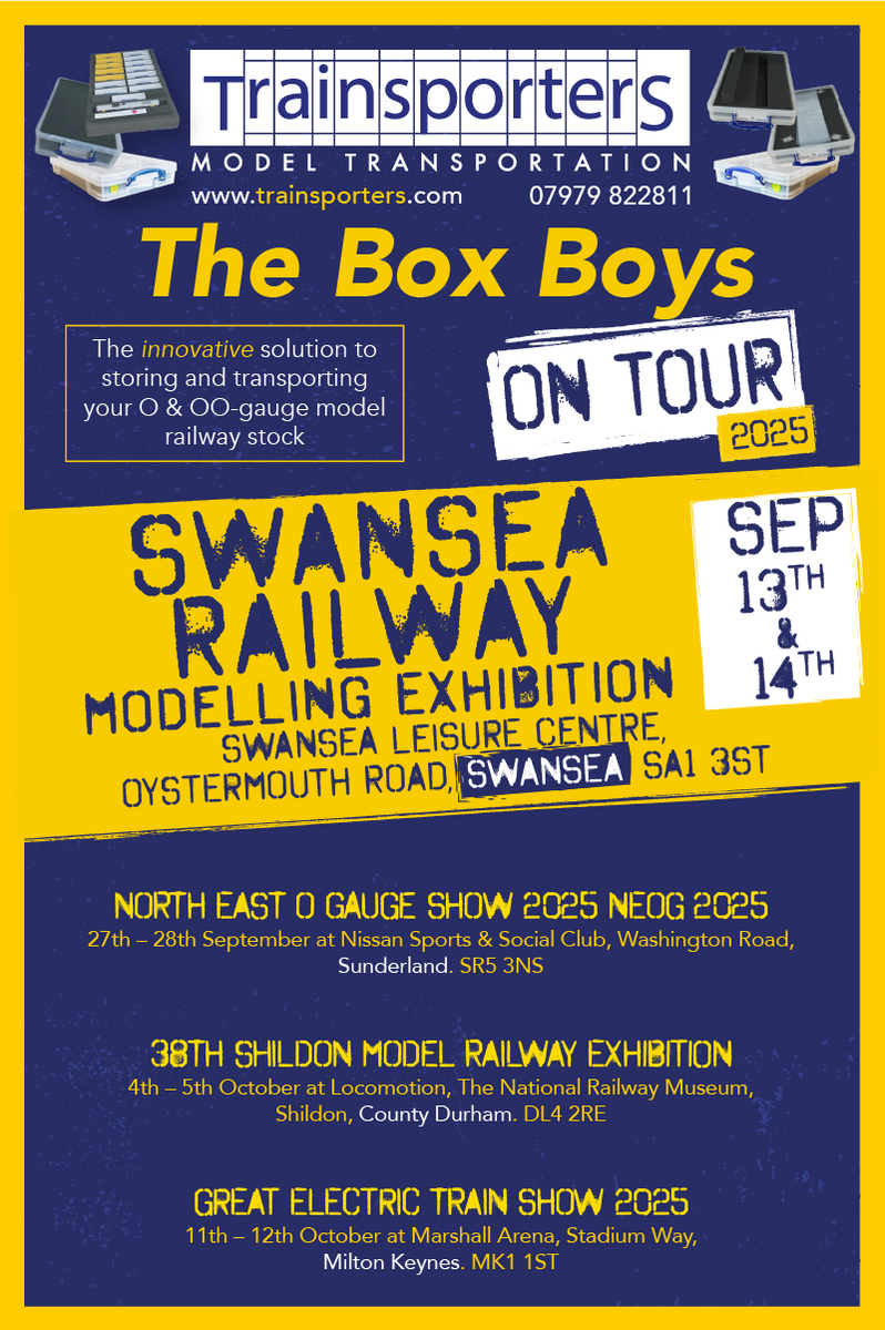 Trainsporters at Swansea Model Railway Exhibition 2025